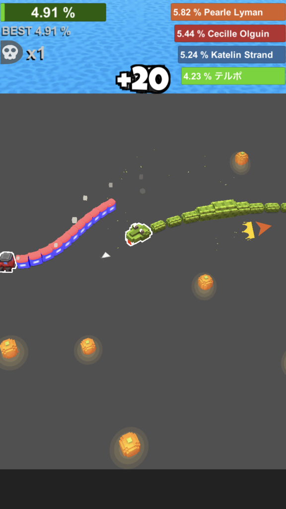 Snaker.io（スネーカーアイオー） アプリ 初心者ガイド Voodoo | 夢中になるゲームの部屋